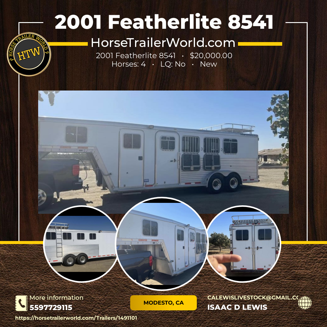 2001 Featherlite 8541