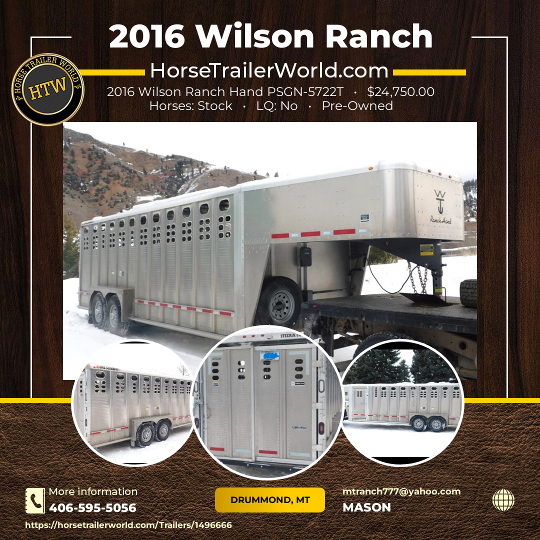 2016 Wilson Ranch Hand PSGN-5722T