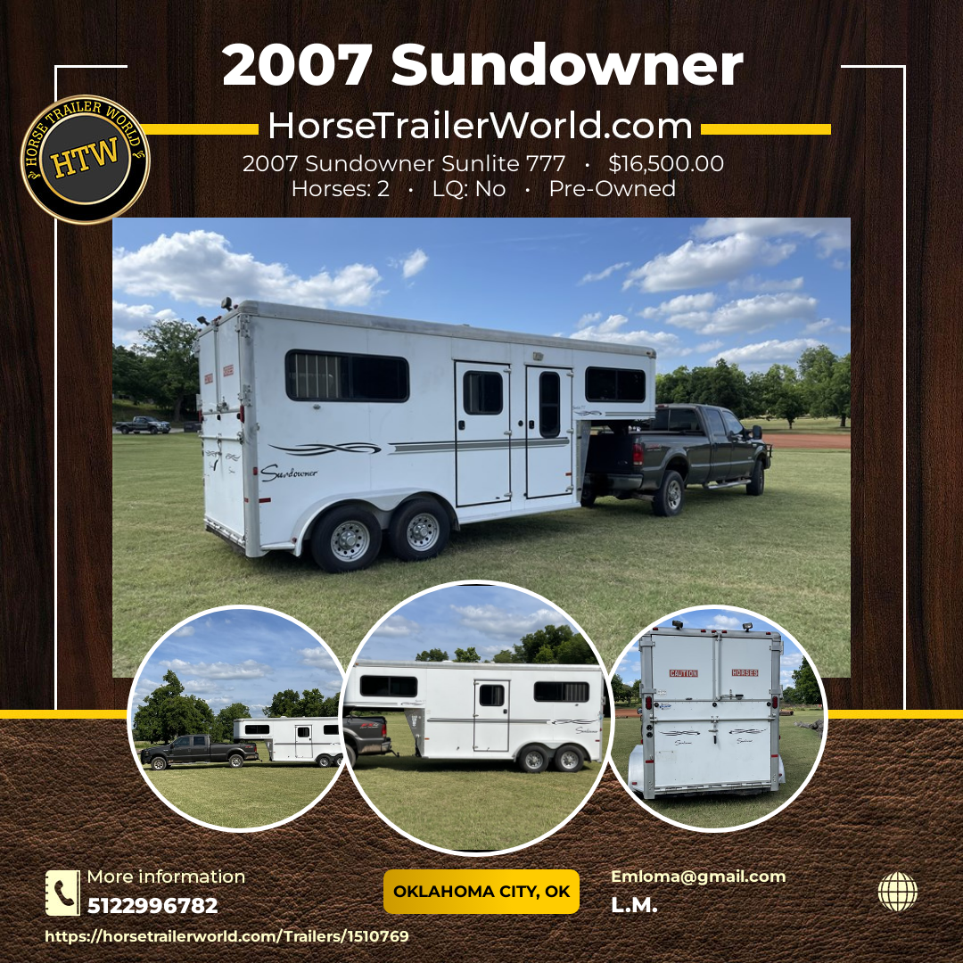 2007 Sundowner Sunlite 777