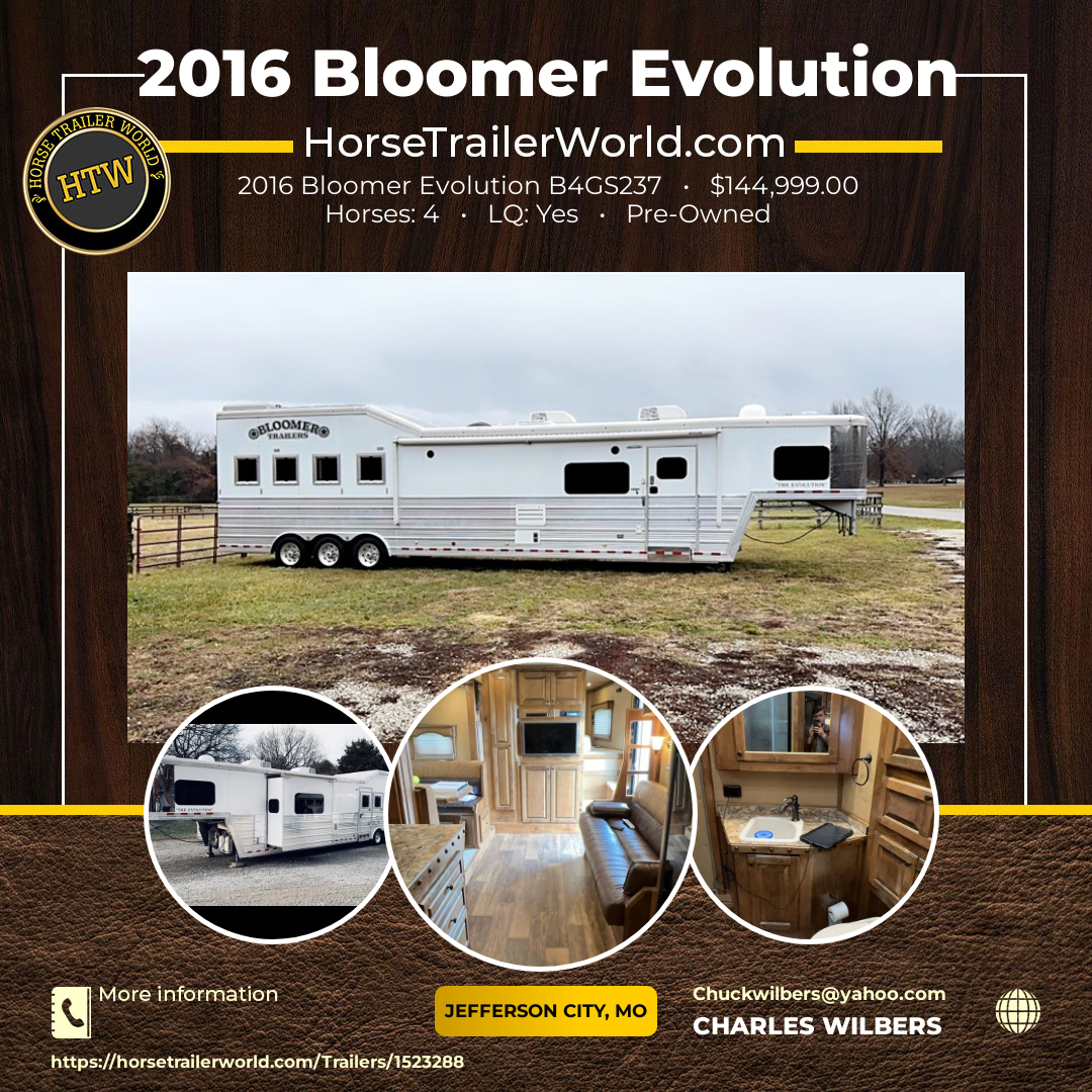 2016 Bloomer Evolution B4GS237