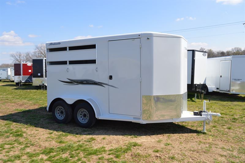 2023 Titan Trailers Avalanche II 2 Horse Slant 6'8x13'x7'