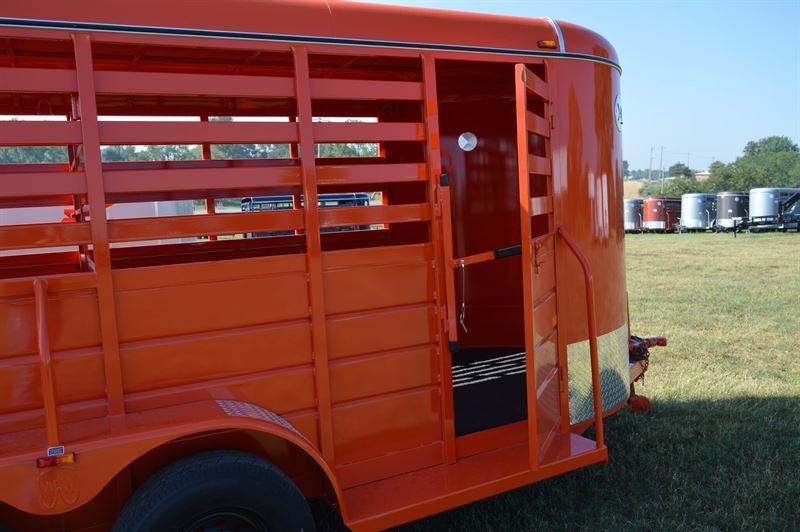 2024 WW 6x16x6'6" BUMPER PULL STOCK TRAILER RUBBER FLOOR