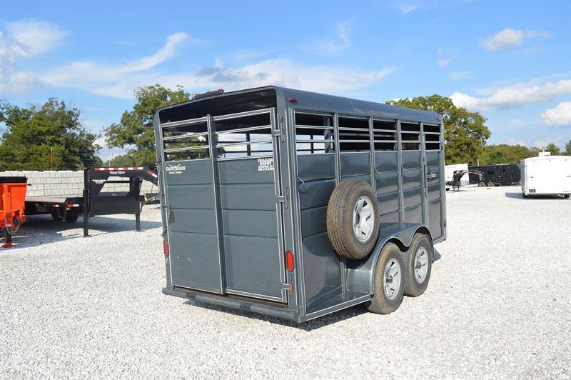 2021 Calico 2021 Calico 6'x16'x6'6" stock trailer