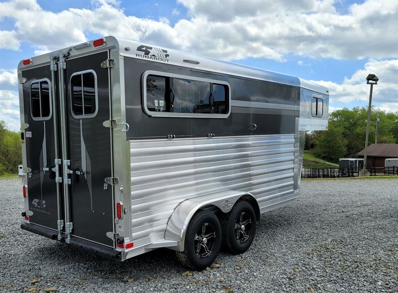 2022 4 Star Trailers 2 HORSE SLANT LOAD GOOSENECK