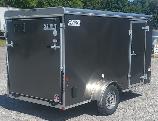 2026 Car Mate® Trailers 6 X12 V FRONT CARGO W RAMP