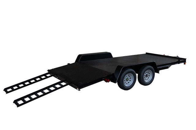 2026 QUALITY 16' STEEL DECK CAR HAULER