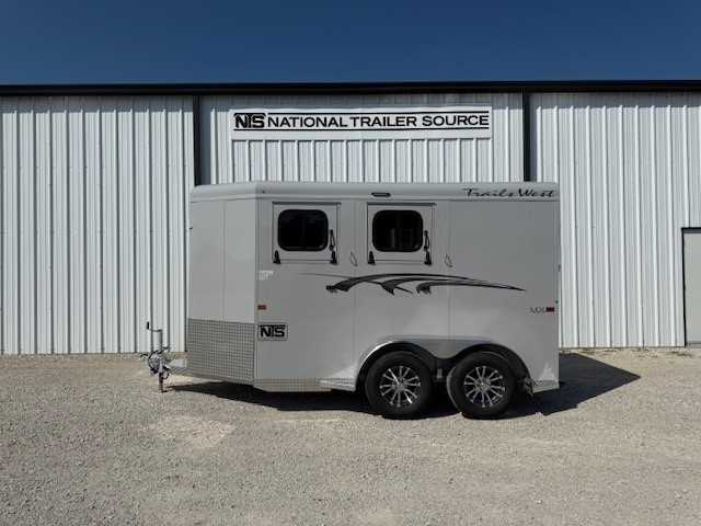 2026 Trails West 2 Horse Bumper Pull Trailer