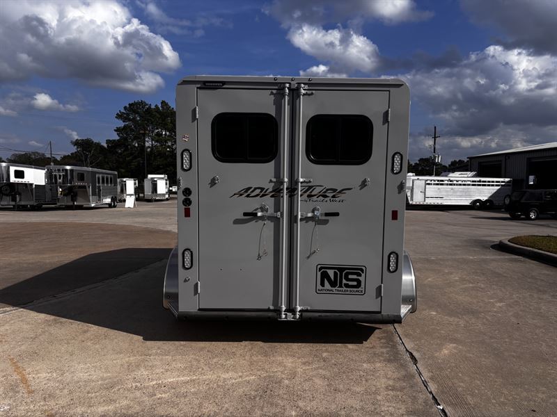 2026 Trails West 2 Horse Bumper Pull Trailer