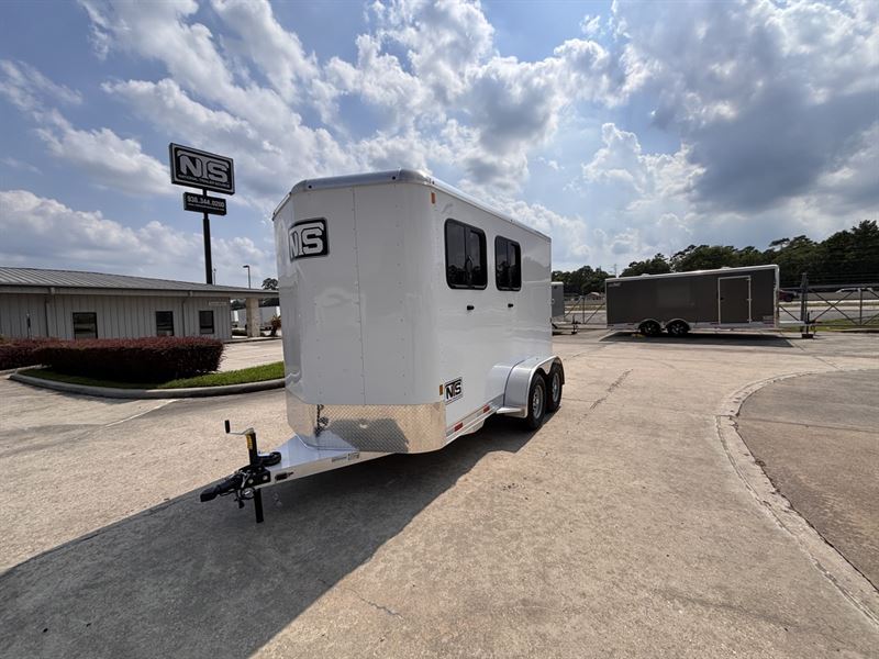 2025 Bar-M 2 Horse Bumper Pull Trailer