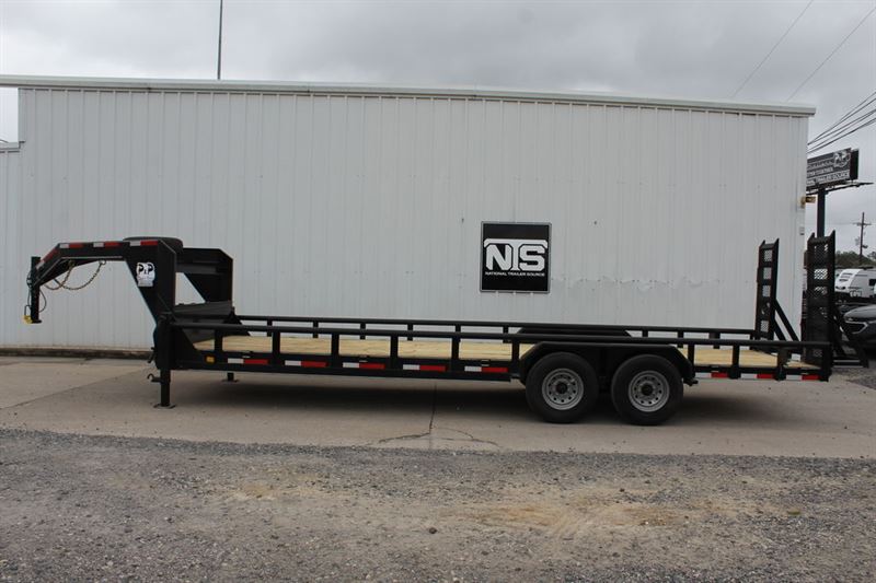 2026 NTS 24' Gooseneck Heavy Duty Lowboy Utility Trailer