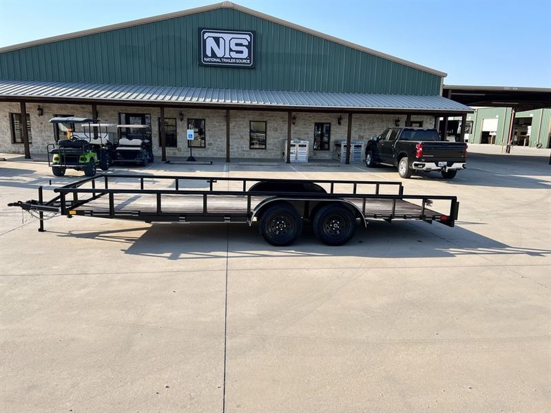 2024 NTS 20' Bumper Pull General Duty Utility Trailer