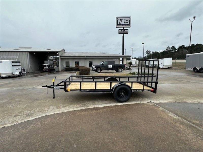 2025 NTS 12' Bumper Pull Light Duty Utility Trailer