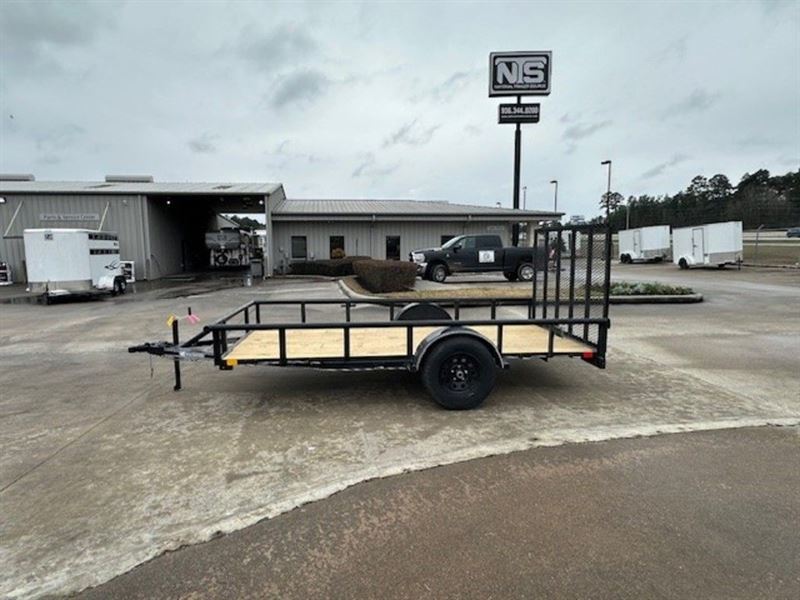 2025 NTS 12' Bumper Pull Light Duty Utility Trailer