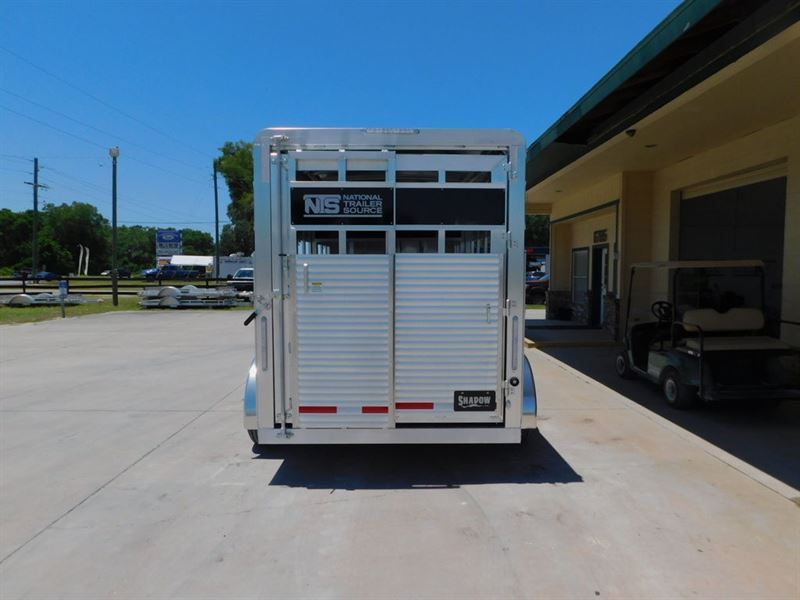 2023 Shadow 16' Bumper Pull Livestock Trailer