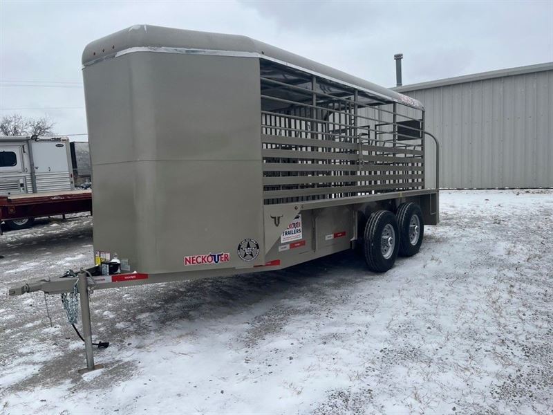 2022 Neckover Trailers 16' Livestock Bumper Pull Trailer