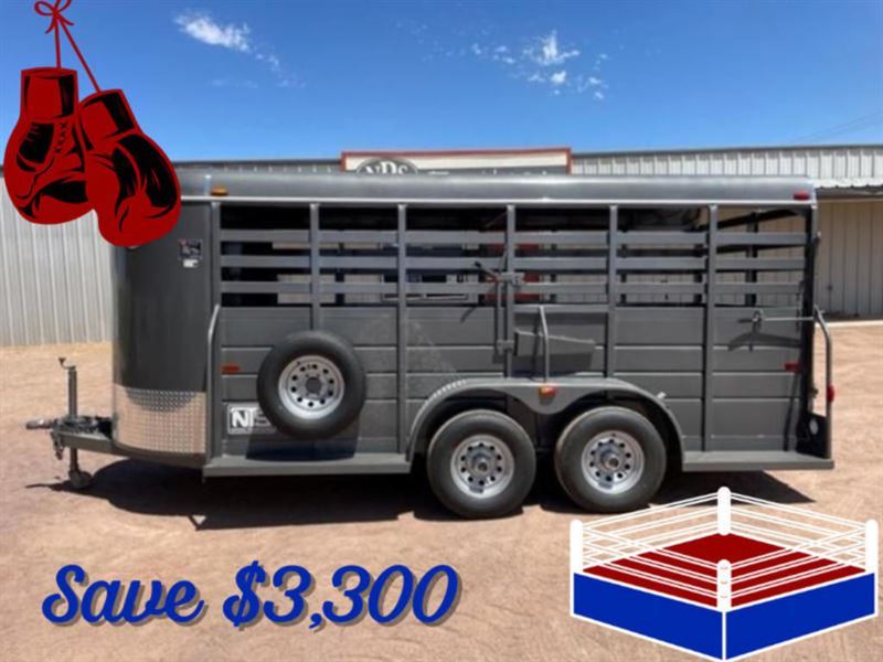 2022 WW 16' Livestock Bumper Pull Trailer