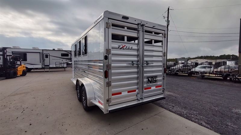 2023 Exiss 3 Horse Gooseneck Trailer