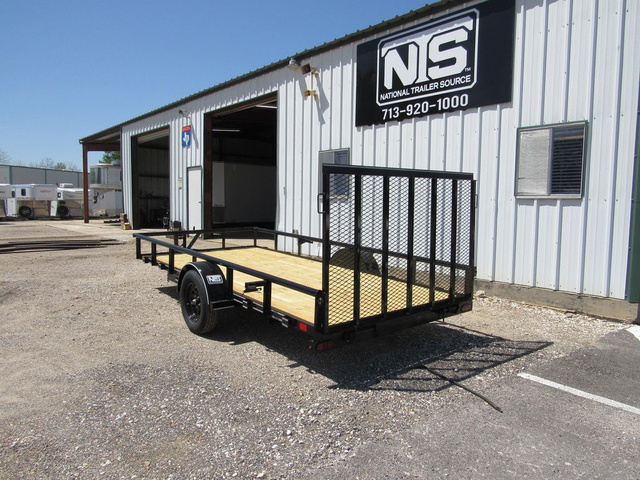 2024 NTS 14' Bumper Pull Light Duty Utility Trailer