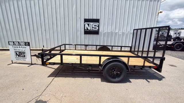 2025 NTS 12' Bumper Pull Utility Trailer