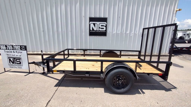 2025 NTS 10' Bumper Pull Utility Trailer