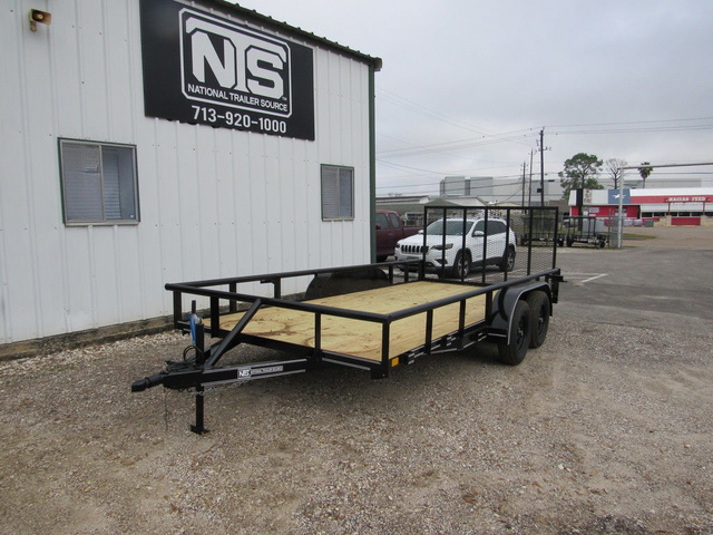 2025 NTS 16X83 Utility Bumper Pull Trailer