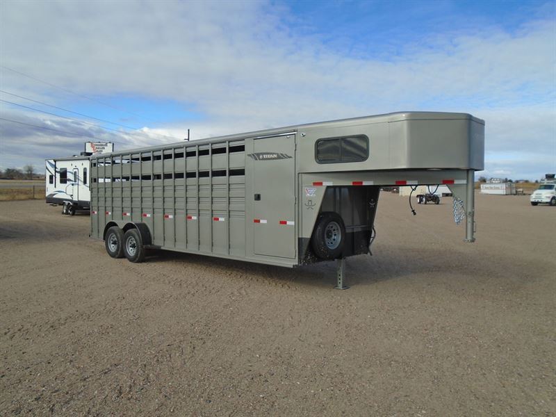 2026 Titan Trailer 6.8 X 24' Stock Combo
