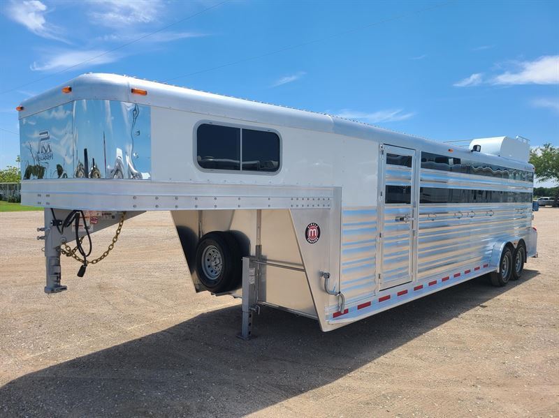 2024 Platinum Coach 6 horse 7'6" wide TRAINER Swing Out Saddle Rack!