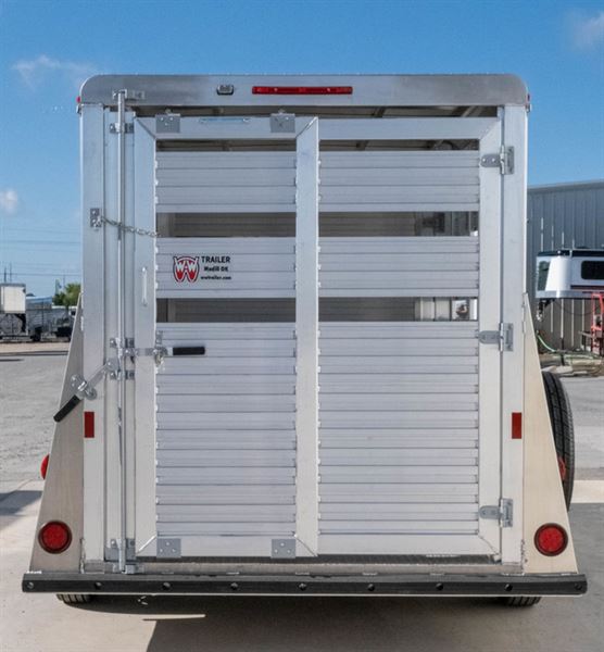 2022 WW 16 Ft All Aluminum Stock Trailer