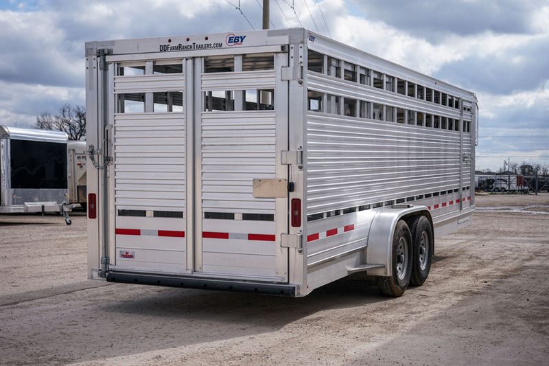 2024 Eby 24 Ft Maverick Stock Trailer