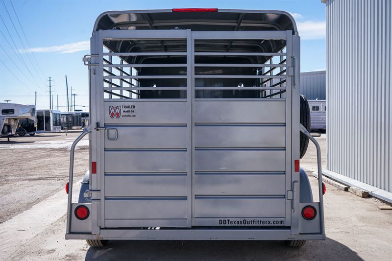 2024 WW 12 Ft All Around Stock Trailer