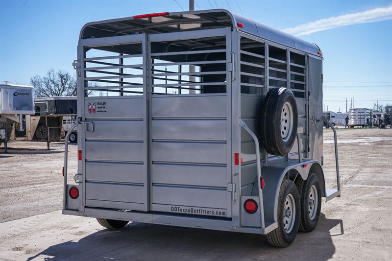 2024 WW 12 Ft All Around Stock Trailer