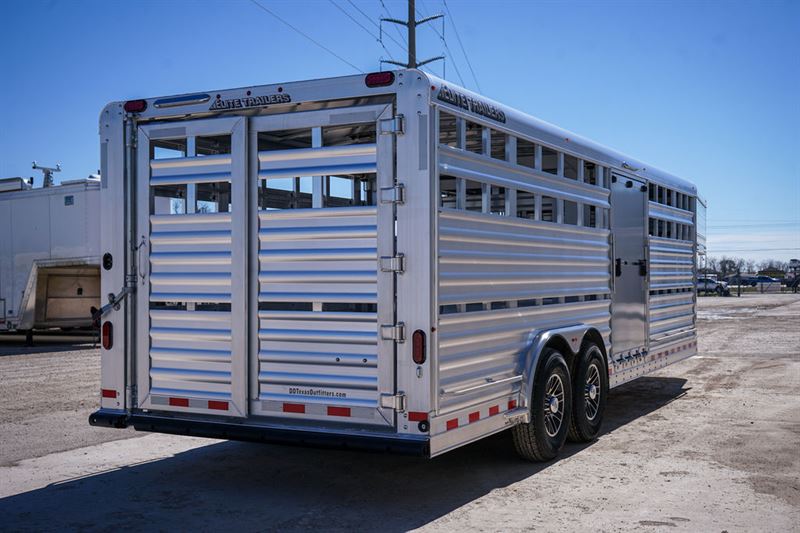 2024 Elite Trailers 24 Ft Stock Trailer