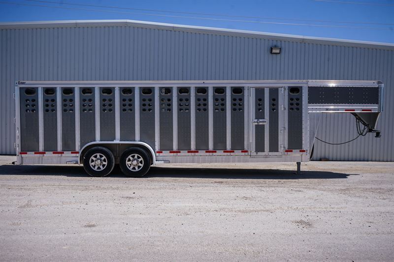 2018 Eby 24 Ft Punch Stock Trailer