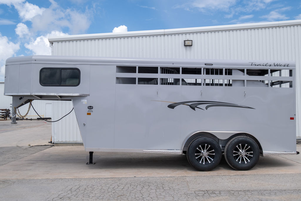 2026 Trails West® 3 Horse Adventure Trailer