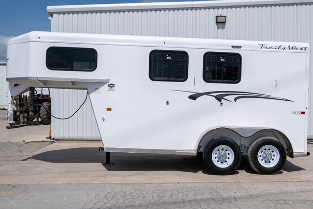 2022 Trails West® 2 Horse Adventure MX Trailer