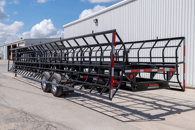 2025 Gooseneck 14 Bale Steel Haymaster Trailer