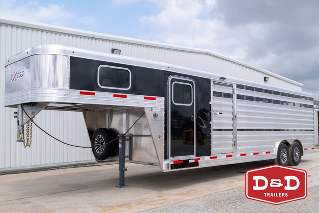 2025 Exiss 25 Ft Show Cattle Trailer