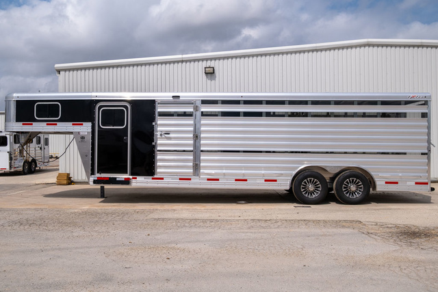2025 Exiss 25 Ft Show Cattle Trailer