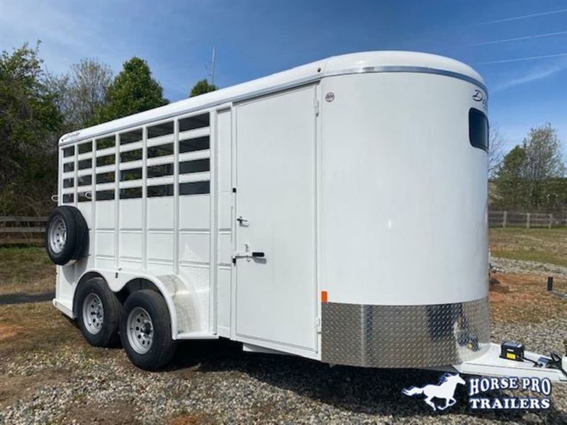 2023 Delta Trailers 3 Horse Slant Load Bumper Pull