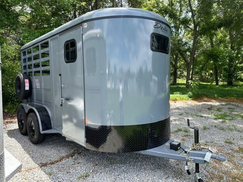 2024 Delta Trailers 2 Horse Slant Load BP