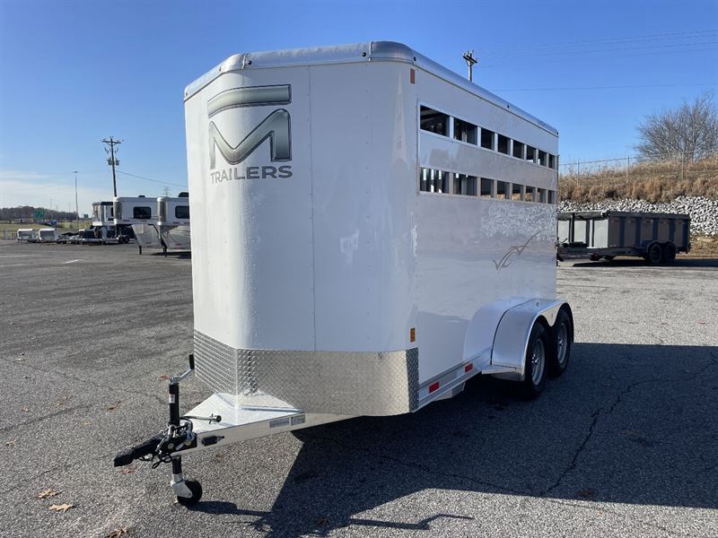 2025 Merhow Trailers 2 HORSE BP STOCK