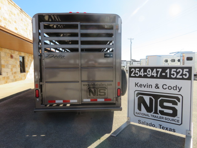 2025 Delta 20' Livestock Gooseneck Trailer