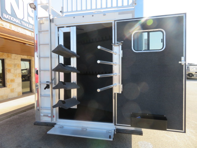 2025 Cimarron 4 Horse Side Load Bumper Pull Trailer