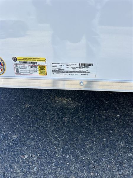 2026 Pace American 7 X 12 Outback DLX Flat Top V-Nose 7K KP-DX8412-07