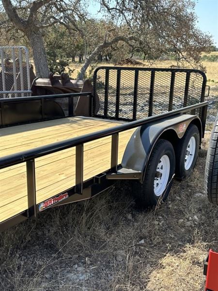 2023 GR Trailers Tandem AXLE Utility Trailer 7,000 Lbs. UT7014W07L
